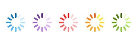 Progress Bar Icon Set Loading Progress Bar Icons Loading Bar Progress