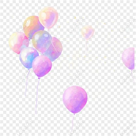 요소 생일 일러스트 장식 작은 금성 풍선축하 풍선생일 소원 Png 일러스트 무료 다운로드 Lovepik