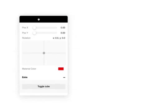 GitHub Birkir React Three Gui GUI Tools For React Three Fiber And React Spring