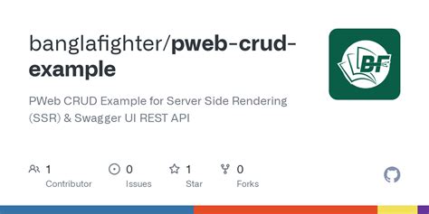 GitHub Banglafighter Pweb Crud Example PWeb CRUD Example For Server Side Rendering SSR
