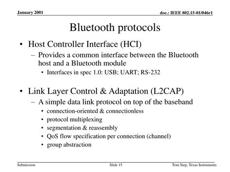 Ppt Bluetooth Architecture Presentation Powerpoint Presentation Free
