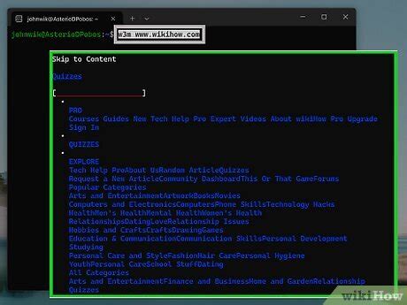 How To Browse The Internet From Terminal In Linux Tutorial