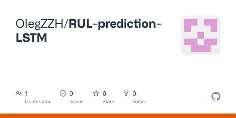 Github Olegzzh Rul Prediction Lstm