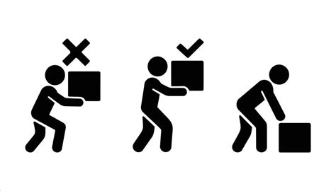 Manual Handling Icon Vector Art Icons And Graphics For Free Download