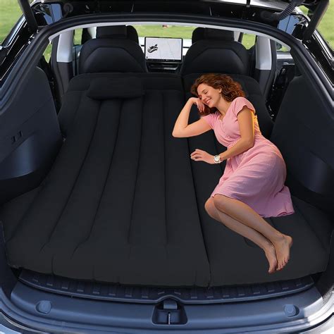 Car Air Mattress Inflatable Camping Bed Compatible With