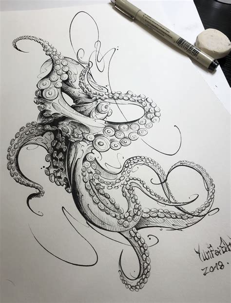 Octopus Tattoo Design Octopus Tattoo Design On Paper Octopus Tattoo