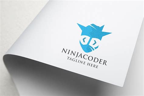 ninja coder logo 1843470 logos design bundles