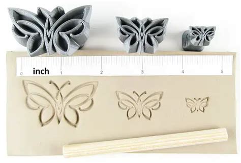 Stamp Set Celtic Butterflies Botpots