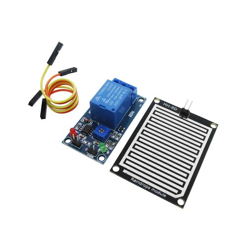 Pcs DC V Rain Water Sensor Module Relay Control Module In Sensors From Electronic