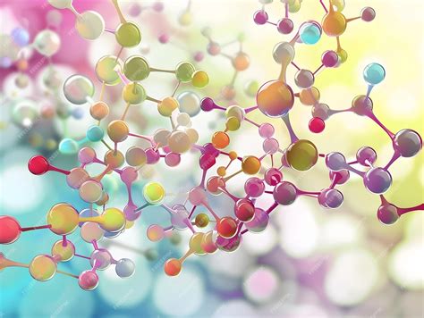 Vibrant Molecular Structure Of Triglycerides Detailed Scientific Depicting Premium Ai