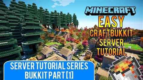 Easy Craftbukkit Server Tutorial All Versions Youtube