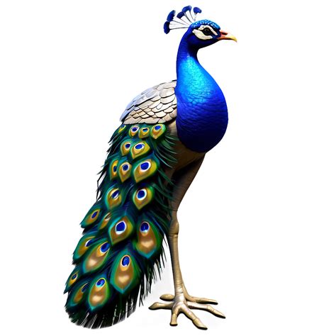 Download Animated Peacock Character Png Wul81
