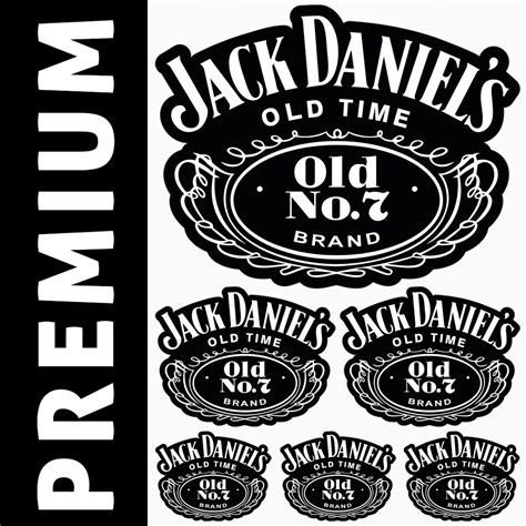 Plantillas En Blanco De Etiquetas De Jack Daniels Plantilla De Folleto