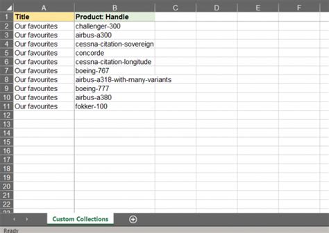 How To Add Products To Shopify Custom Collections Matrixify App