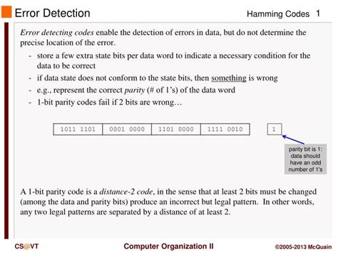PPT Error Detection PowerPoint Presentation Free Download ID