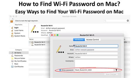 How To Find Wi Fi Password On Mac Easy Ways To Find Your Wi Fi Password On Mac RouterCtrl