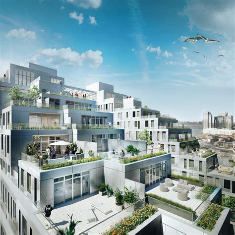 Shops Doughnut Shaped 325 Kent Apartment Complex In Brooklyn