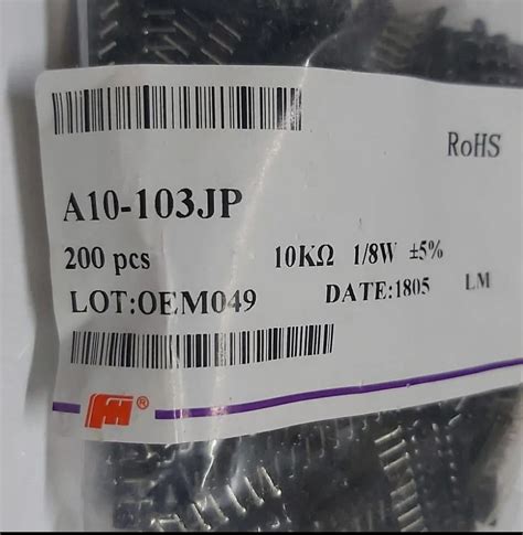 Through Hole Resistor Networks For Industrial At ₹ 1piece In Chennai