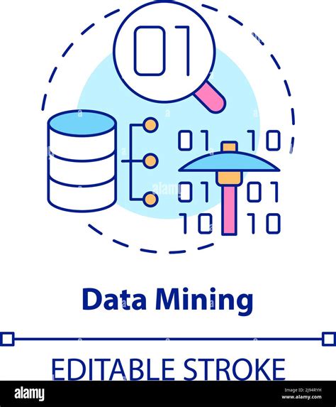 Data Mining Concept Icon Stock Vector Image And Art Alamy