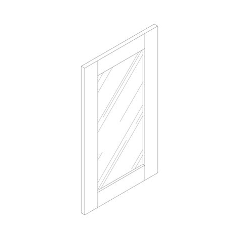 Glass Doors For W1242 Glass Included No Mullions Kitchen And Bath