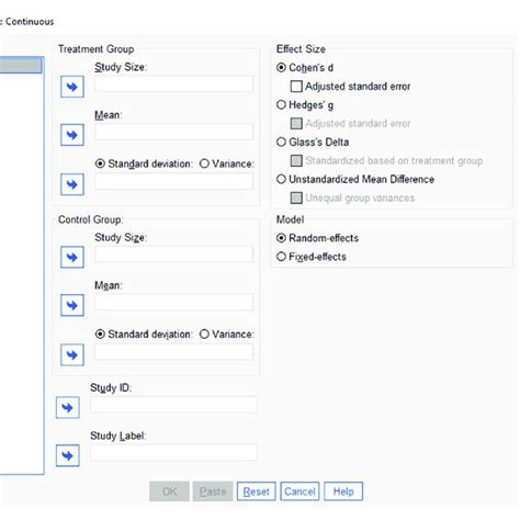 Pdf A Tutorial On How To Conduct Meta Analysis With Ibm Spss Statistics