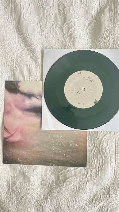 Guitar Songs Vinyl By Billie Eilish