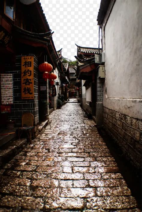 古典小巷PNG图片素材下载 图片编号qdoaxgza 免抠素材网