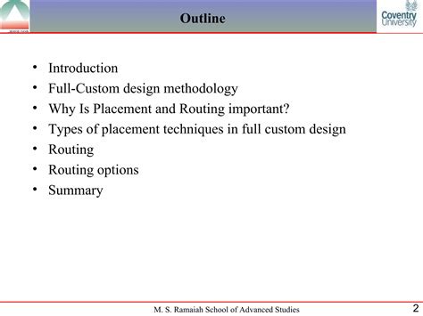 Placement And Routing In Full Custom Physical Design Ppt