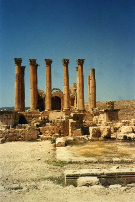 The Archaeology Of Roman Jerash History And Archaeology Online