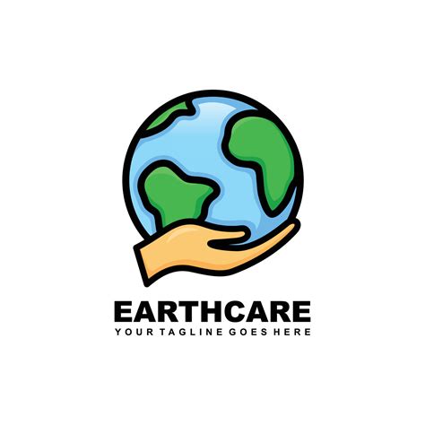 Save The Earth Logo Design Vector 12068249 Vector Art At Vecteezy