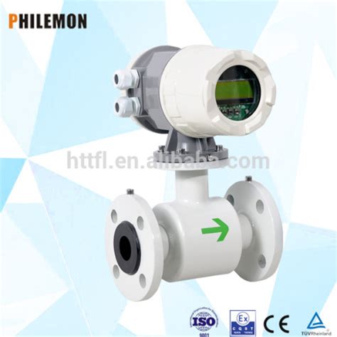 Magnetic Flow Meter Ss304 Din Flange 4 20ma Pulse High Quality Magnetic Flow Meter Ss304 Din