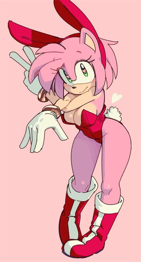 𝔸𝕞𝕪 ℝ𝕠𝕤𝕖 ♡ On X Sonic And Amy Amy Rose Sonic Fan Characters