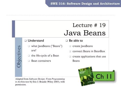Ppt Lecture 19 Java Beans Powerpoint Presentation Free Download Id1584163