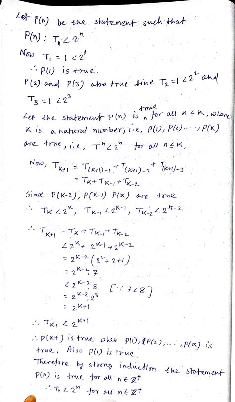 Solved Let The Tribonacci Sequence Be Defined By T1 T2 T3 1