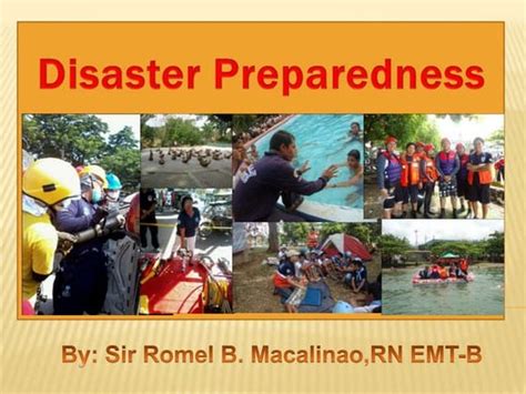 Disaster Preparedness And Mitigation Ppt