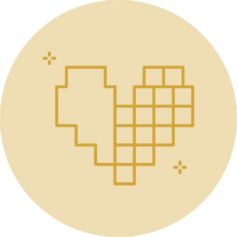 Pixel Line Yellow Circle Icon 41736346 Vector Art At Vecteezy