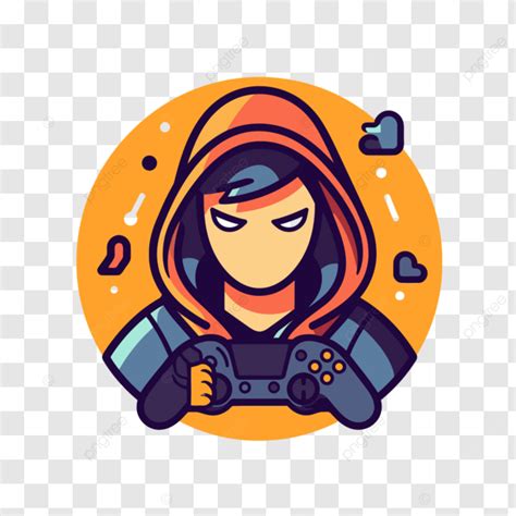 게이머 그래픽 일러스트레이션을 위한 비디오 게임 캐릭터 아이콘 벡터 흰색 바탕에 게이머의 단순한 다채로운 아이콘 그림자 없음 작은 프레임 중앙 Png 일러스트 및