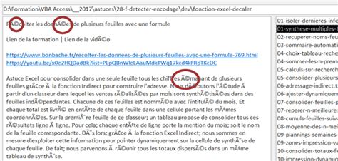 Détecter Automatiquement Lencodage Des Fichiers En Vba