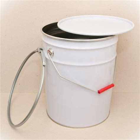 China 20 L Metal Round Open Head Pails Suppliers Manufacturers