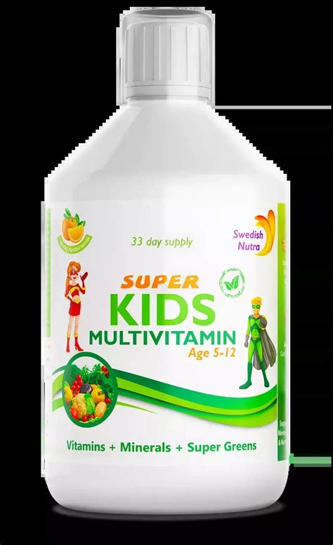 Мултивитамини за деца 500 мл Bioday