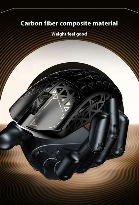 Ipi Float 1888 Wireless Gaming Mouse Dual 8khz Mode Carbon Fiber Paw3