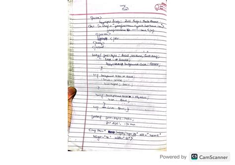 In Line Css Practise For Midterm CPSC 1030 Studocu