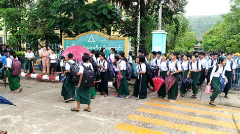 တနင်္သာရီမြို့နယ် ၂၀၂၄ခုနှစ်၊ တက္ကသိုလ်ဝင်တန်းစာမေးပွဲတွင် ကျောင်းသူ သား ၁၁၀ ဦး ဝင်ရောက်ဖ