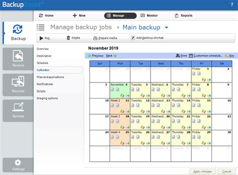 Employee Backup Plan Template