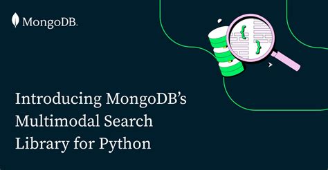 Introducing Mongodbs Multimodal Search Library For Python Mongodb