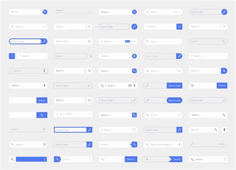 Search Forms Ui Kit Figma