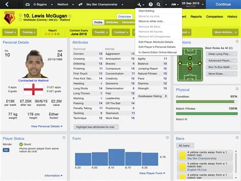 Fm 2014 In Game Editor Is Designed To Tweak Players Teams Staff