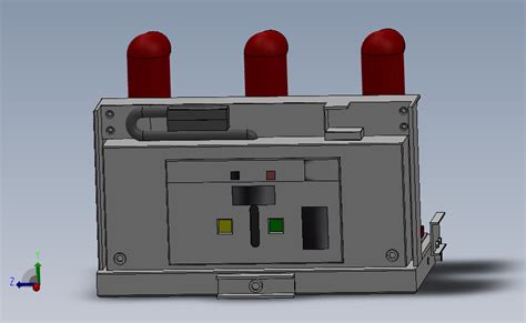 630a／1250a ／1600a真空断路器[630a 相距275） 真空断路器] Solidworks 2018 模型图纸下载 懒石网