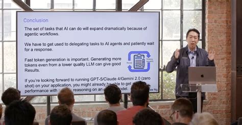This Slide From A Recent Talk By Andrew Ng Has Me Thinking If Were Using Agentic Workflows