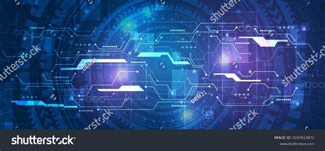 Abstract Background Image Concept Mechanism Circuit Stock Illustration Shutterstock